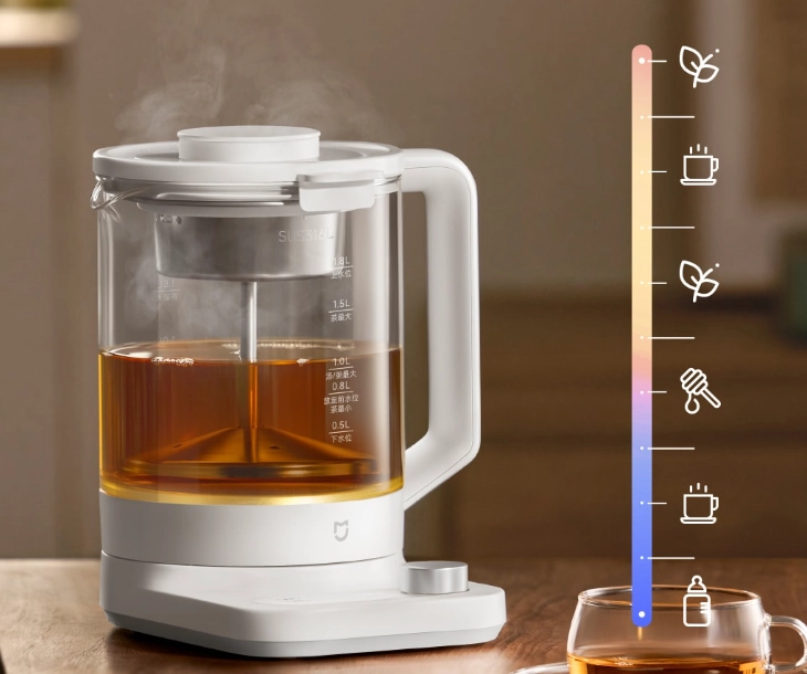 Xiaomi's MIJIA Smart Multifunctional Health Kettle P1 launched - one ...