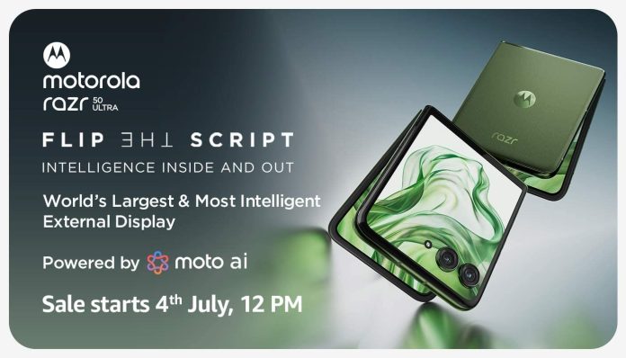 Motorola Razr 50 Ultra is launching on this date in India - Gizmochina