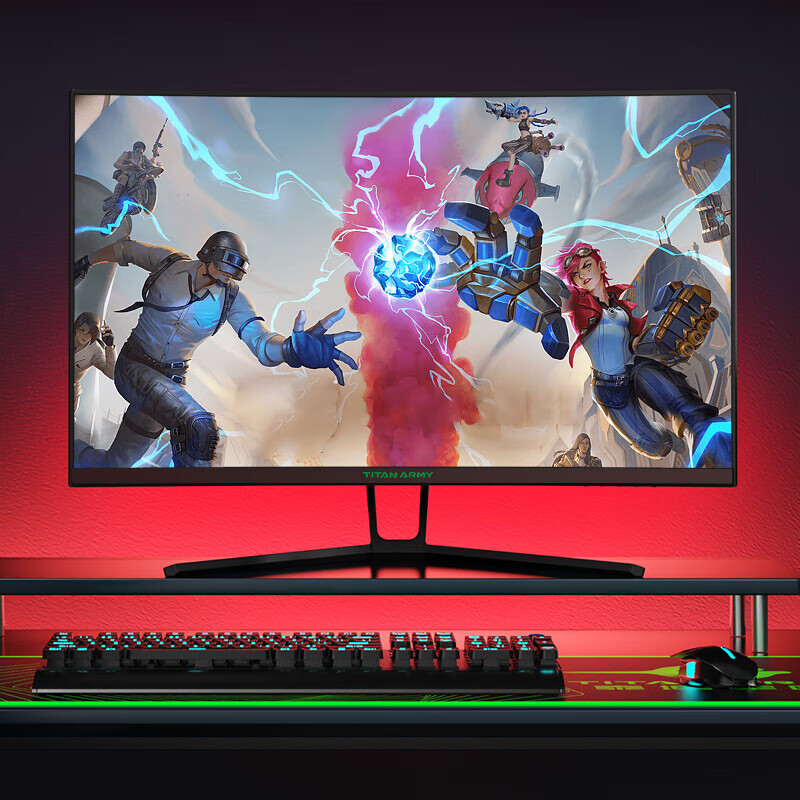 Titan Army launches 27" curved gaming monitor N27SKC with 240Hz refresh ...