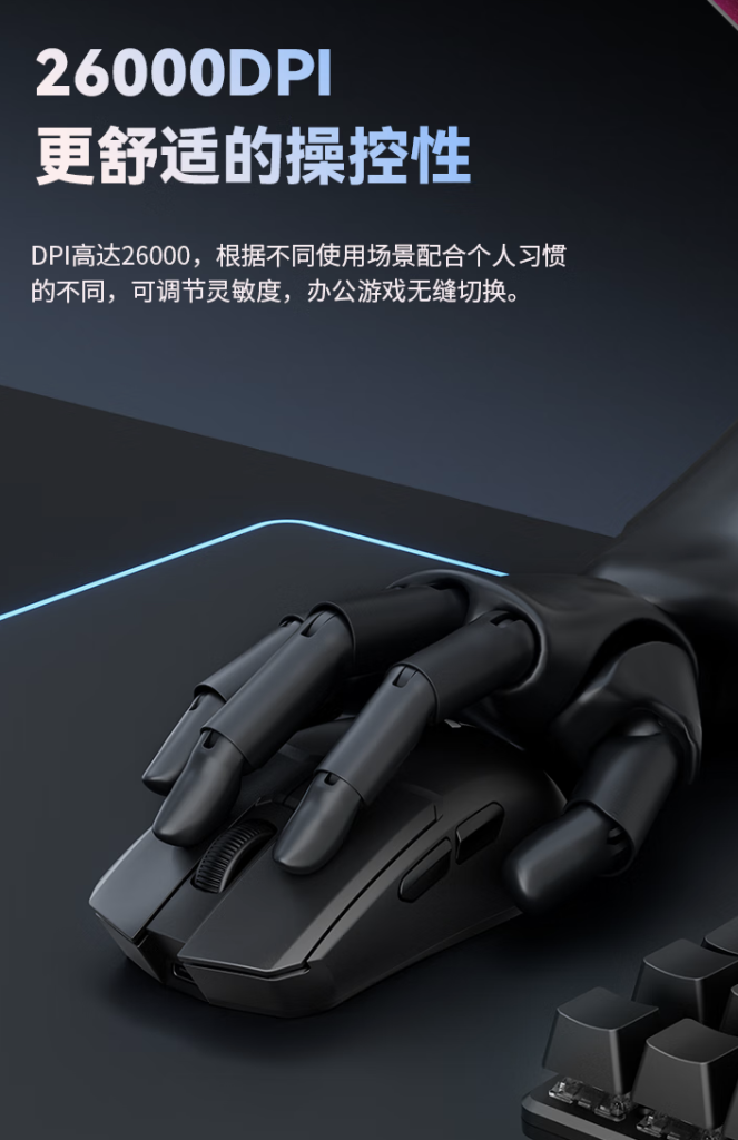 The Titanium TSG808 Gaming Mouse has 6 DPI Settings, a High-Performance ...