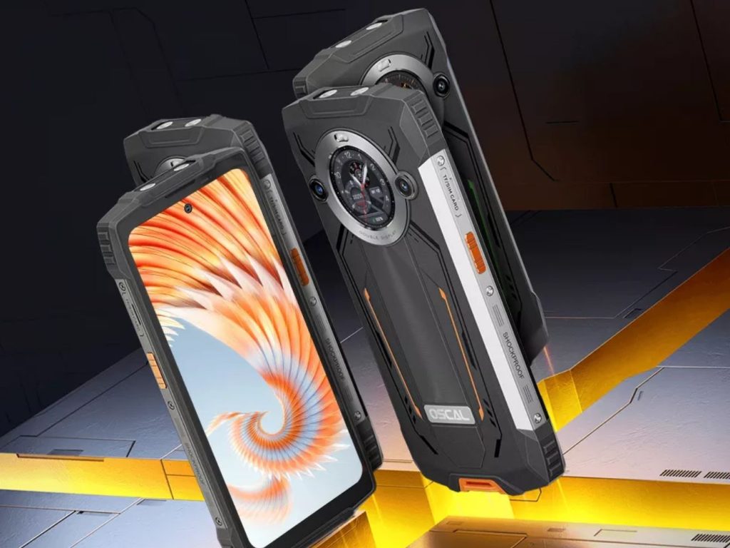 Blackview Oscal Pilot 2 rugged smartphone with dual screens and fast ...