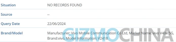 Exclusive: Vivo V40e 5G revealed, coming soon - Gizmochina