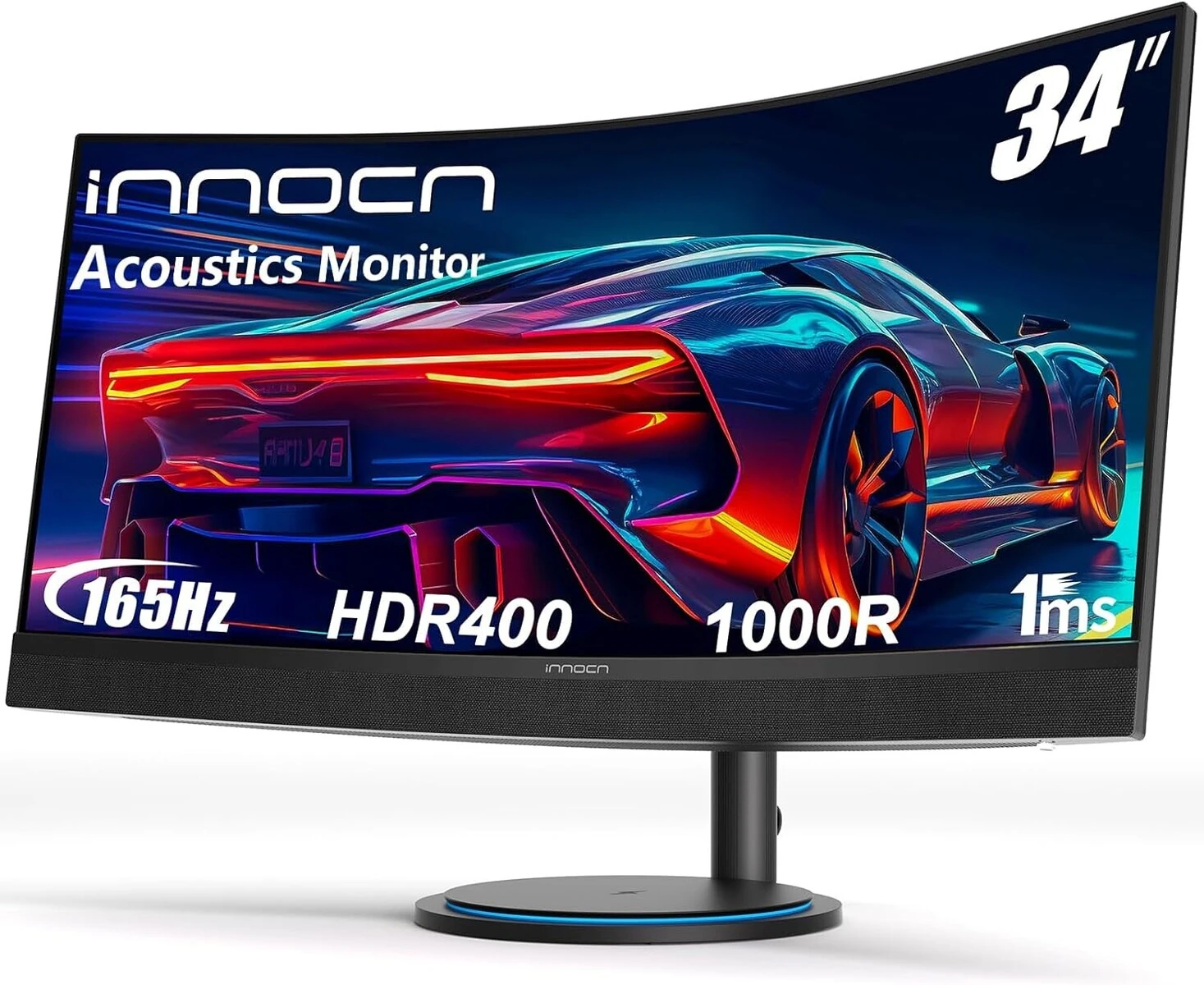 Innocn's New Curved Ultrawide Monitor has a 34-inch WQHD Display and a ...