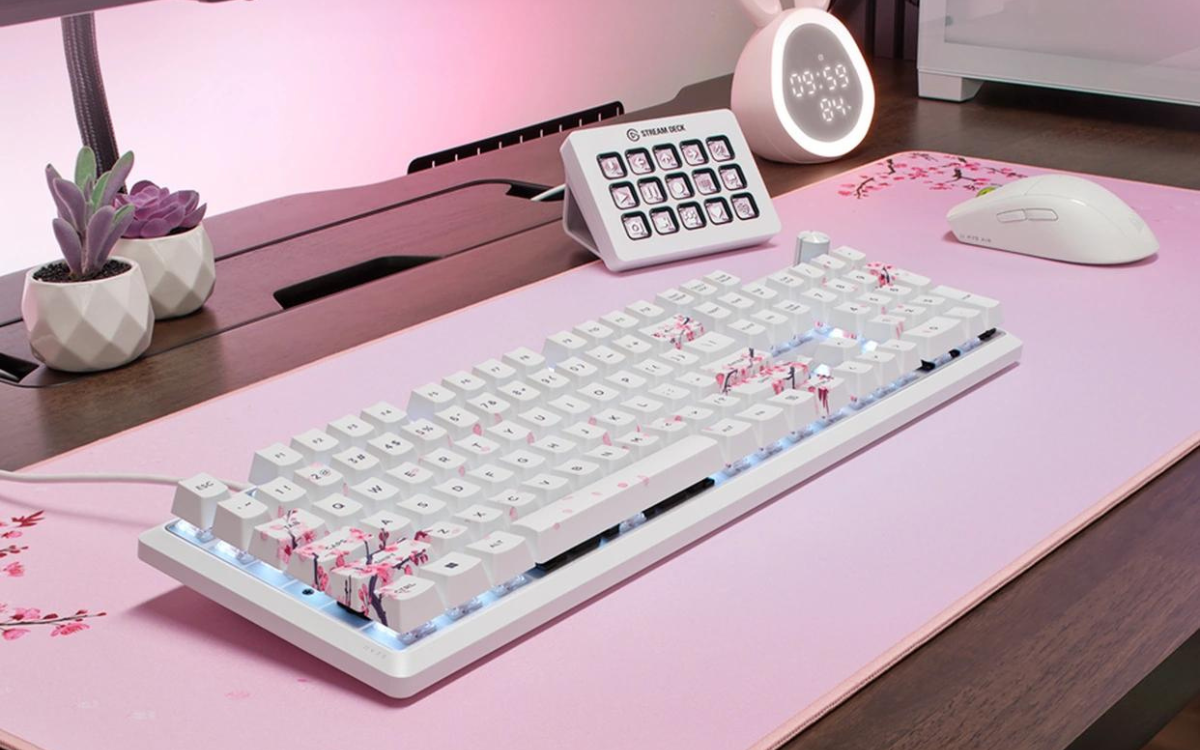 Corsair launches K70 Core SE Sakura Edition mechanical keyboard with up to 80 million keystrokes ...