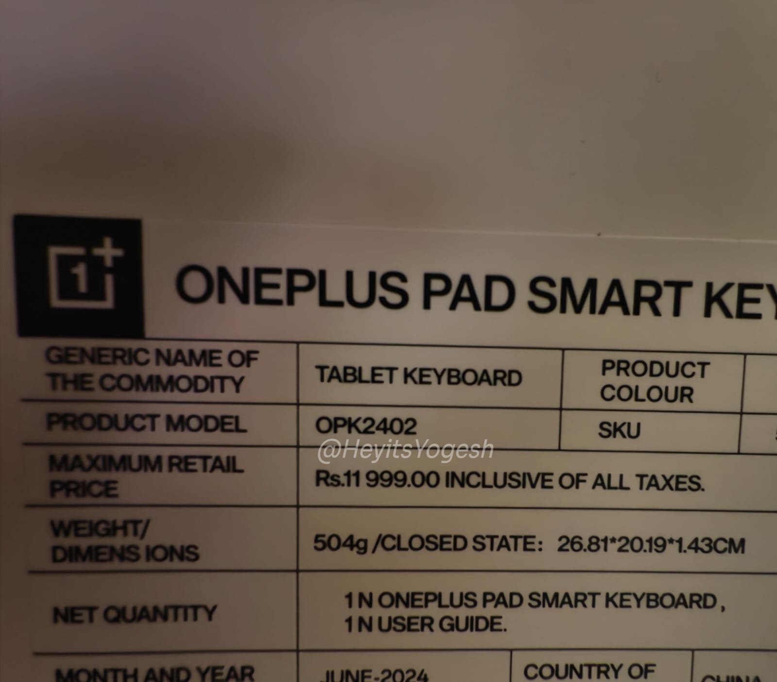 OnePlus Pad 2 Indian pricing leaks along with box images - Gizmochina