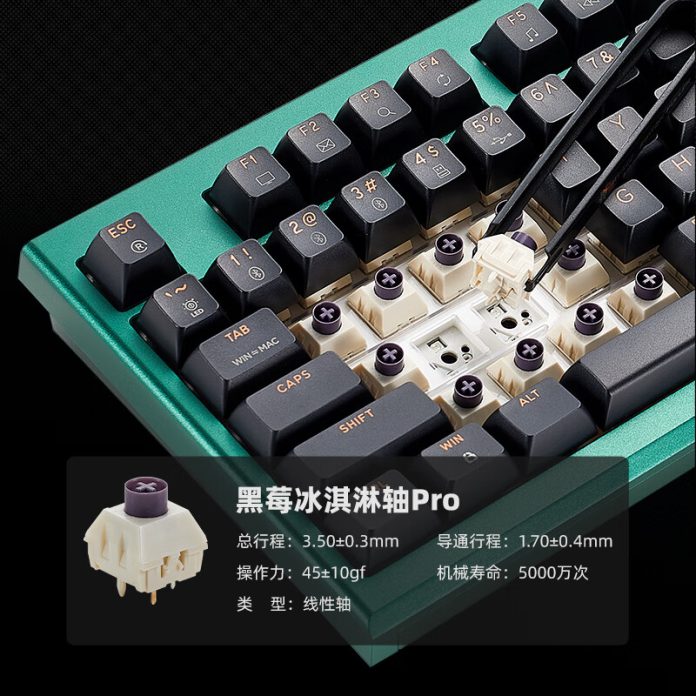 Hexgears unveils Z2 Pro mechanical keyboard with 1.14" display, triple ...