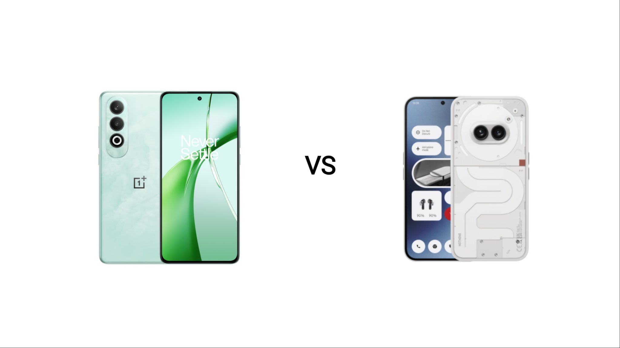 Specs Comparison: OnePlus Nord CE 4 vs Nothing Phone 2a - Gizmochina