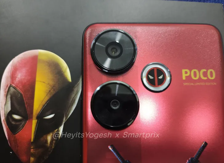 POCO Deadpool-Themed Special Edition Smartphone Spotted, Design ...