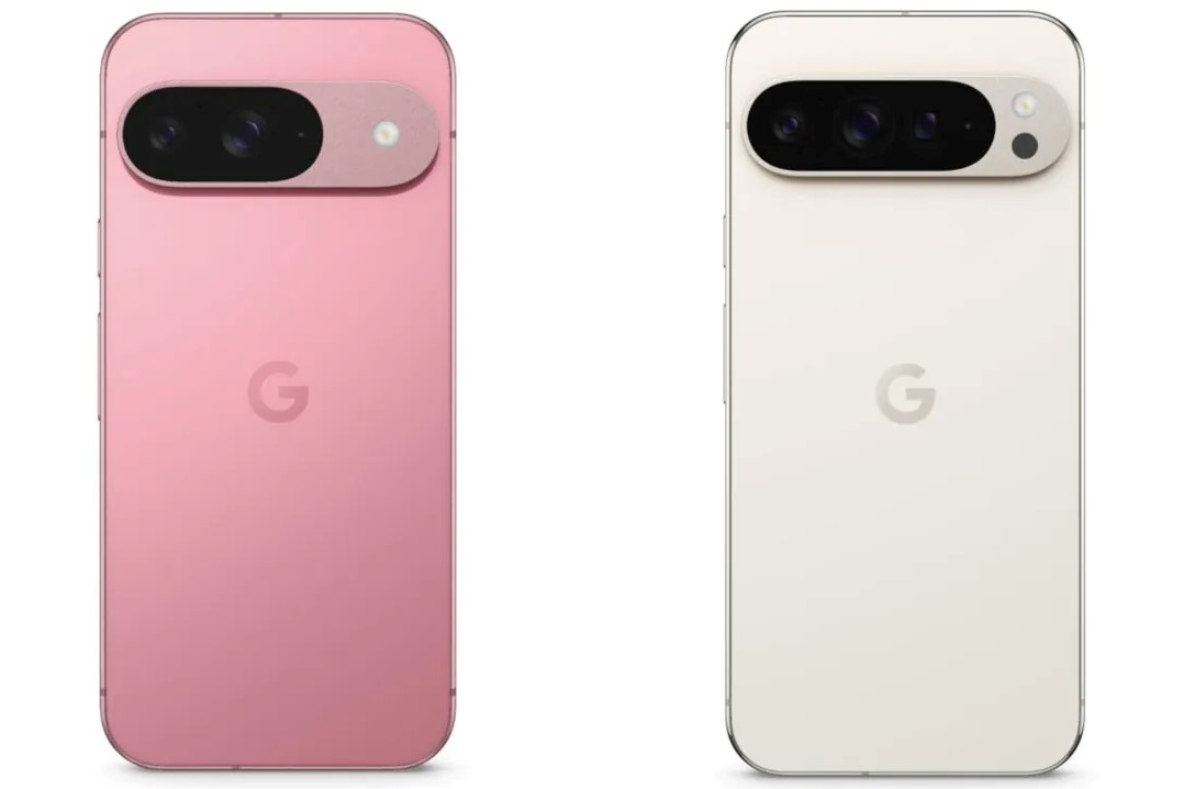 Leaked Render Reveals Pixel 9, Pixel 9 Pro XL In Pink And Porcelain ...