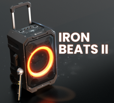 Portronics Iron Beats II launched in India: Massive party speakers with ...