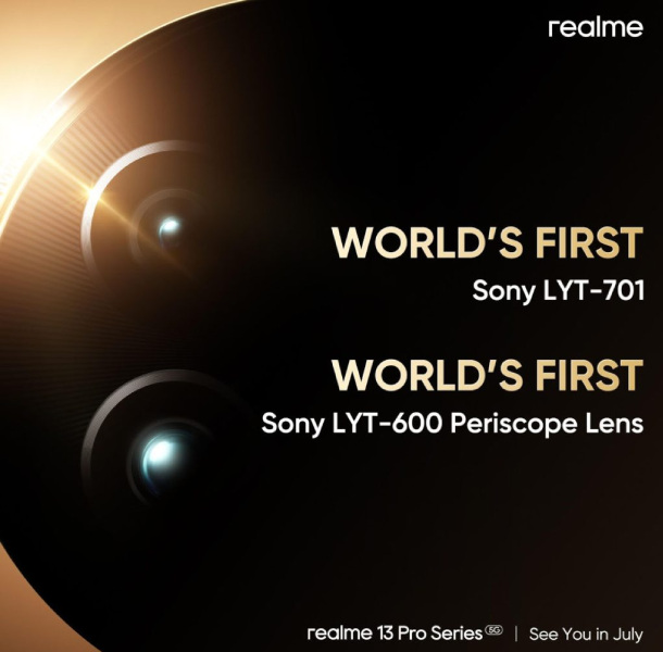 Realme 13 Pro+ camera specs revealed, to come with HYPERIMAGE+ architecture