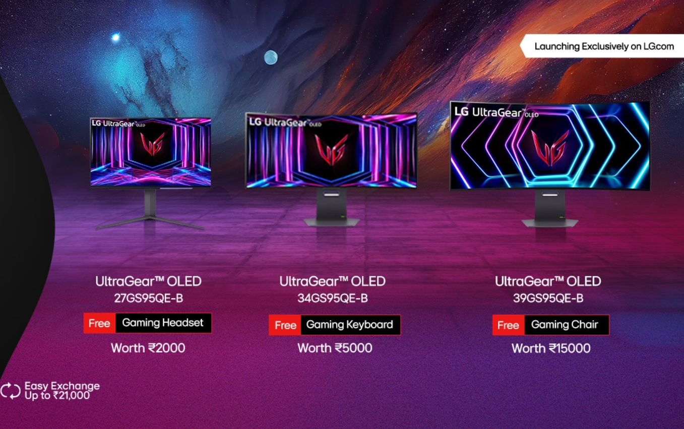 LG UltraGear OLED series monitors launched in India with 240Hz refresh ...