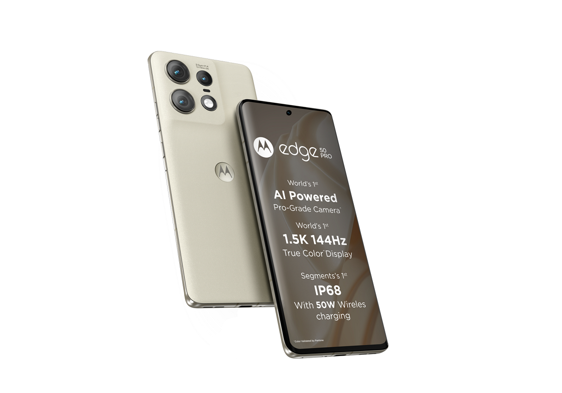 Motorola Edge 50 Pro now available in New Vanilla Cream color for ...