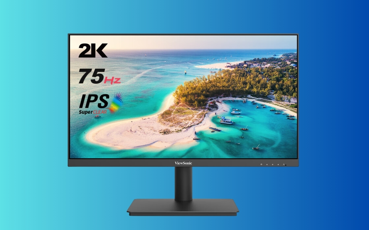 ViewSonic launches affordable 2K 75Hz IPS monitor in China - Gizmochina