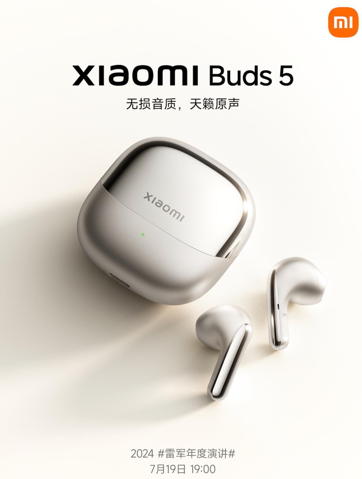 Xiaomi Buds 5 officially announced, all set to launch on July 19 ...