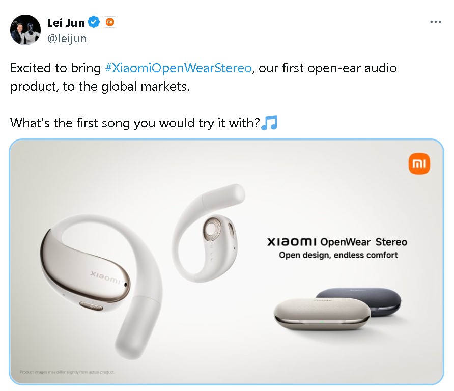 Xiaomi OpenWear Stereo Is Coming To The Global Markets - Gizmochina