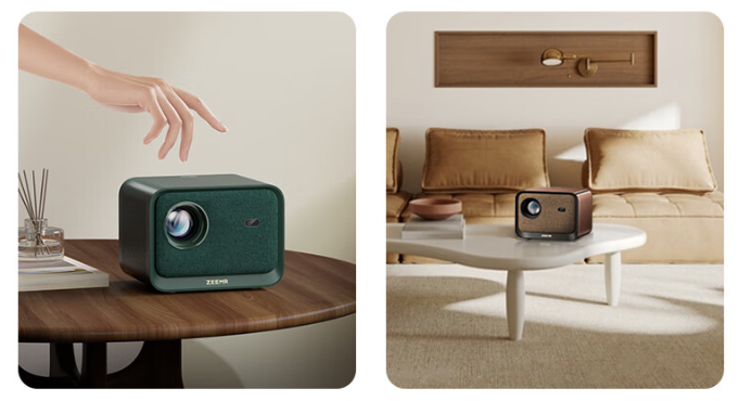 ZEEMR Z2 MINI Projector with 650CVIA lumens brightness & 1080p ...