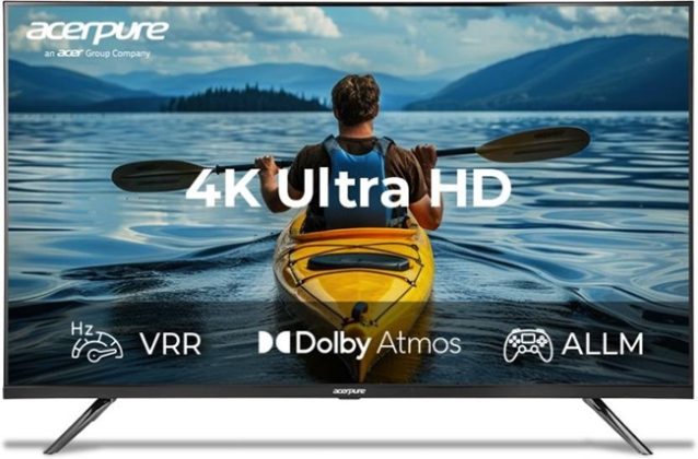 Acerpure Aspire & Swift TVs launched in India with up to 4K resolution & 24W audio output ...