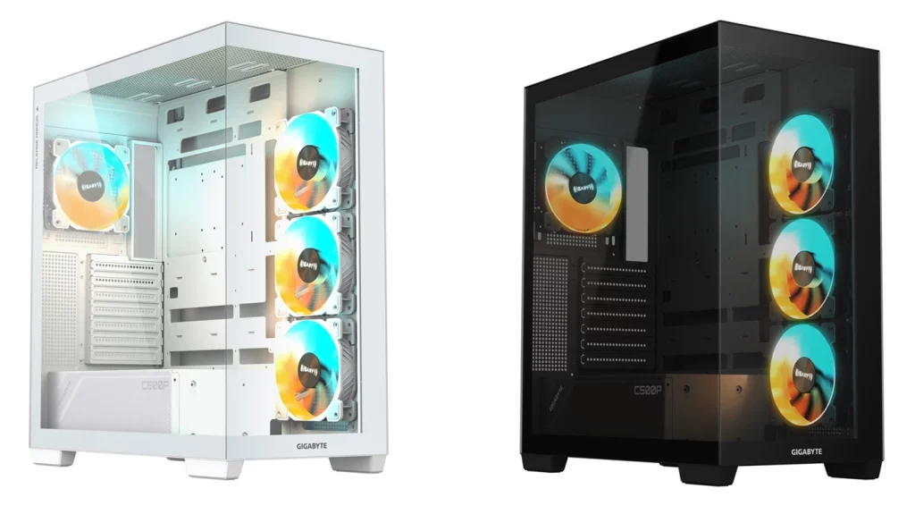 Gigabyte Unveils New Mid-tower PC Case, the C500 PANORAMIC STEALTH ...