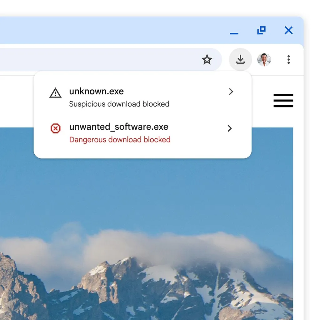 Google is Redesigning Chrome's Downloads using AI-powered Google Safe ...