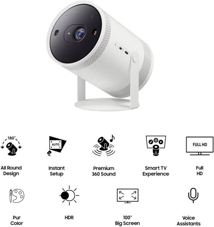 Samsung 2nd Gen LED Projector arrives in India on July 15 - Gizmochina
