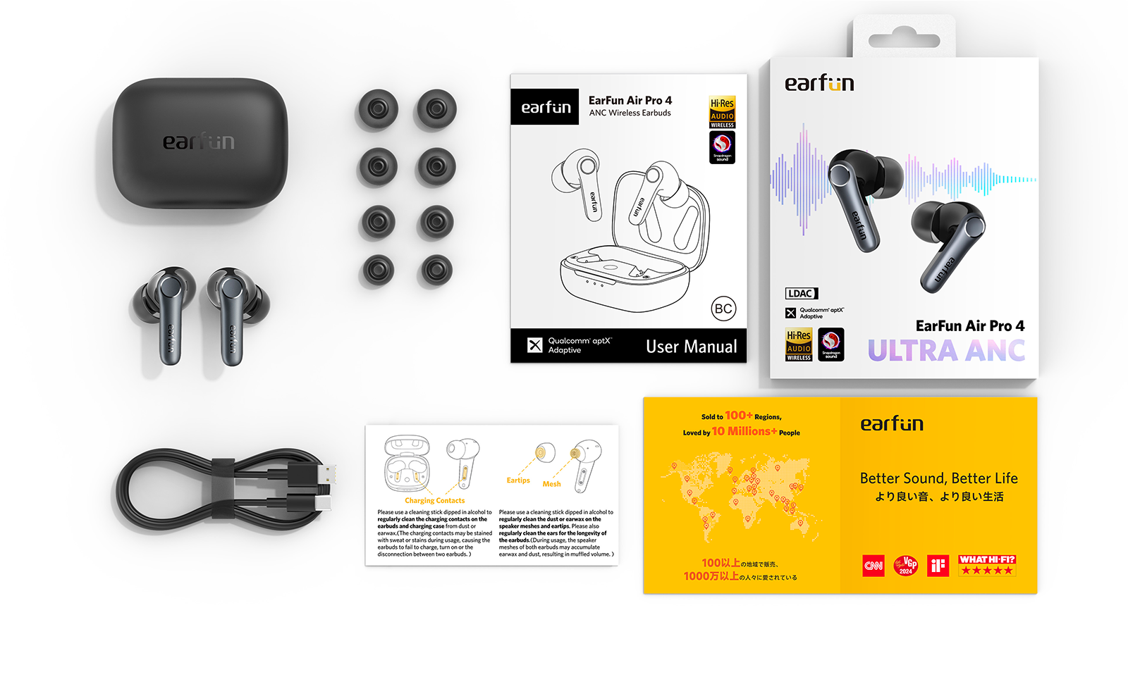 EarFun Air Pro 4 Budget-Friendly Noise Cancelling Earbuds launched with ...