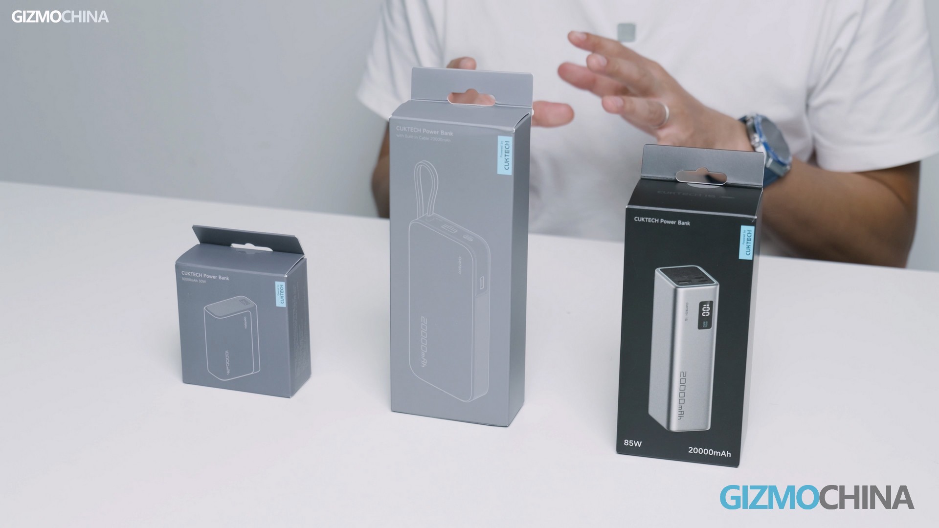 New CUKTECH Power Banks Quick Review: Built-in-Cabled one, or CUKTECH ...