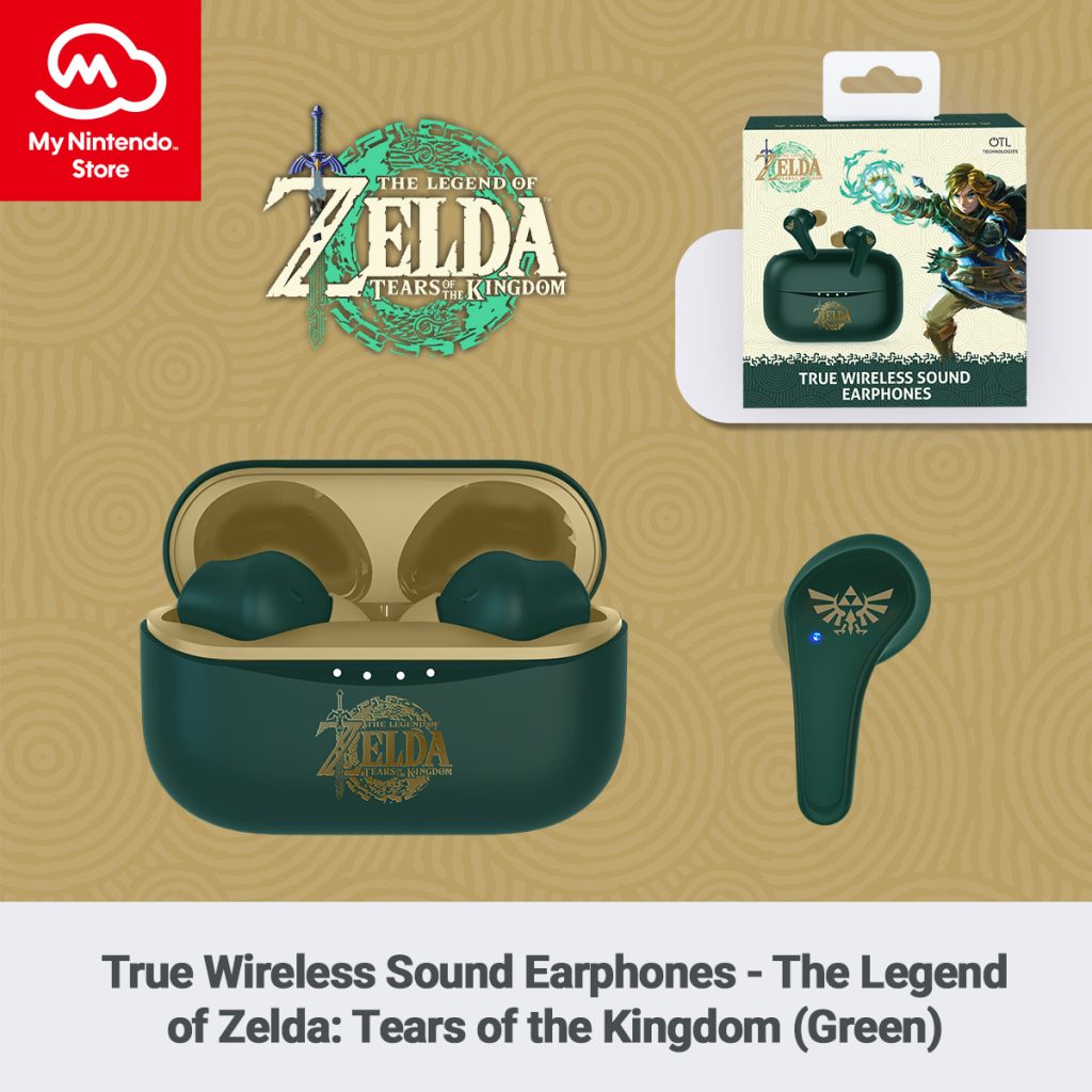 Nintendo's The Legend of Zelda: Tears of the Kingdom wireless earbuds ...