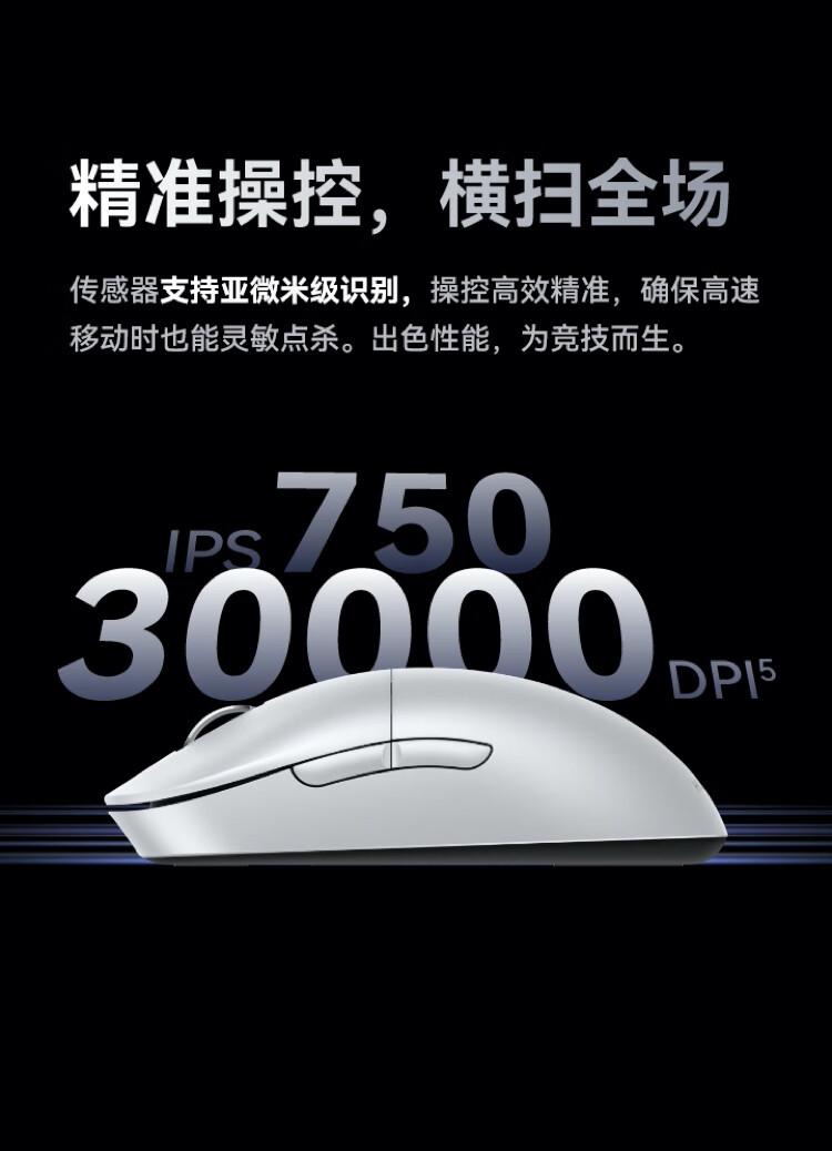 Huawei launches Xingyue Mouse GT with 30,000 DPI, 8kHz polling rate, 80 ...