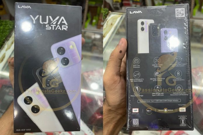 Lava Yuva Star 4G specs and price leaks via unofficial images