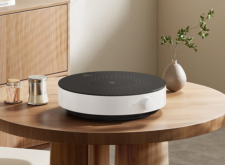 Xiaomi MIJIA Induction Cooker N1 with round body and simple knob design ...