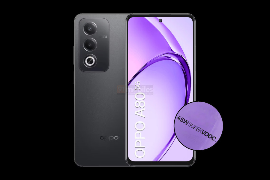 Oppo A80 5G high-quality renders, specs, and price leaks