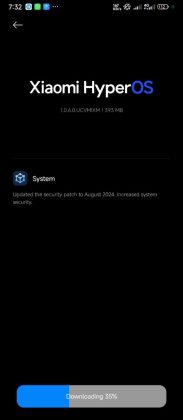 Redmi 12C receives HyperOS August update - Gizmochina