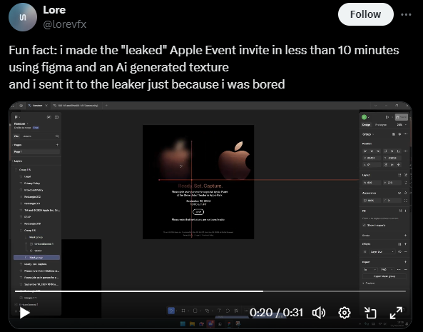 Leaked iPhone 16 launch poster turned out to be a prank - Gizmochina