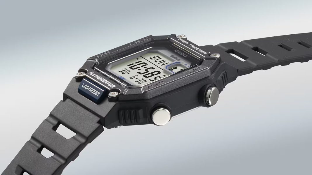Casio WS-B1000 watch with step counter and two years of battery life ...