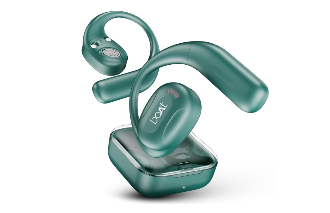 boAt Airdopes ProGear With Open-Ear Design, 100 Hours Battery Life ...