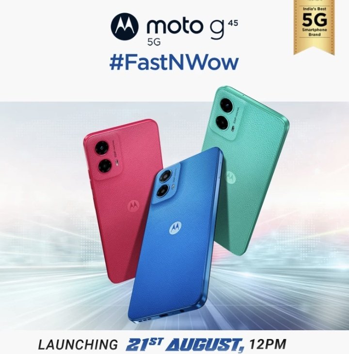 [Update: Launch date confirmed] Moto G45 5G specifications, images ...