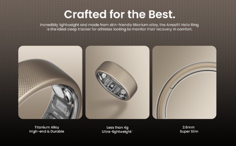 Amazfit Unveils Helio Smart Ring in India: Offers Cutting-Edge Health ...