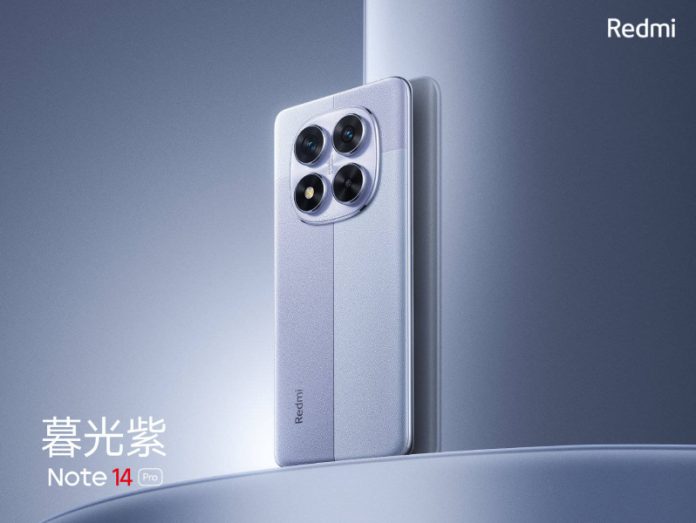 Redmi Note 14 Pro series color options revealed