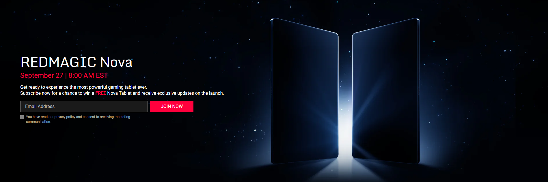 Red Magic Nova Gaming tablet teased to launch soon, could be a rebranded Gaming Tablet Pro ...