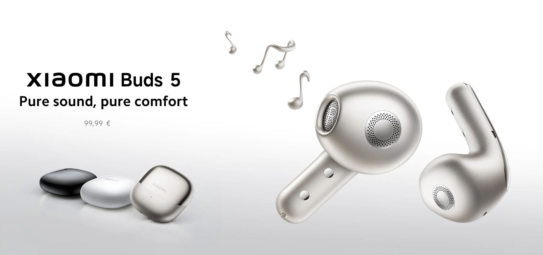 Xiaomi Buds 5 with aptX Lossless audio & wide-frequency ANC launched ...