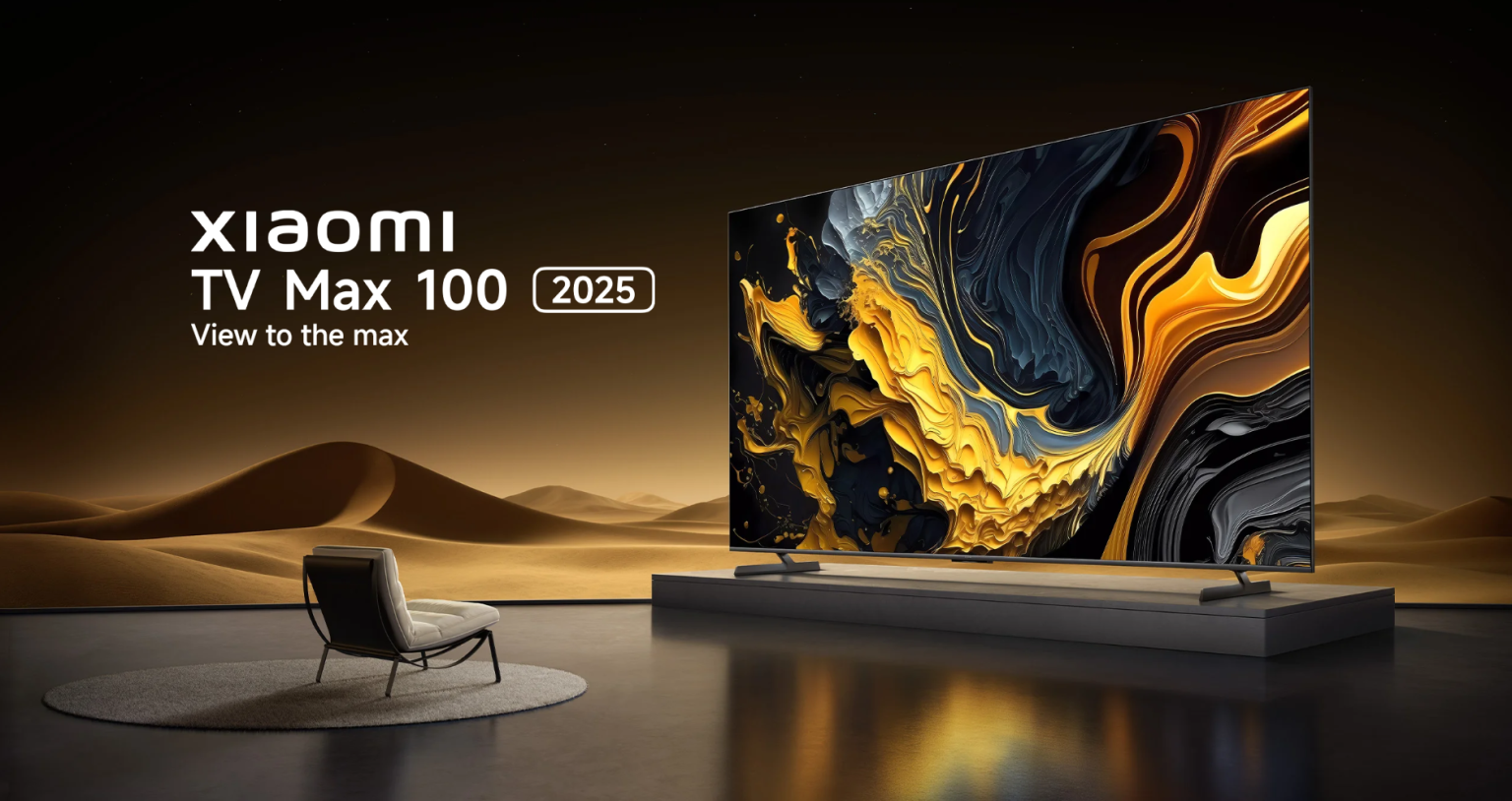 Xiaomi TV Max 2025 models debut globally with 85″/100" 4K 144Hz QLED ...