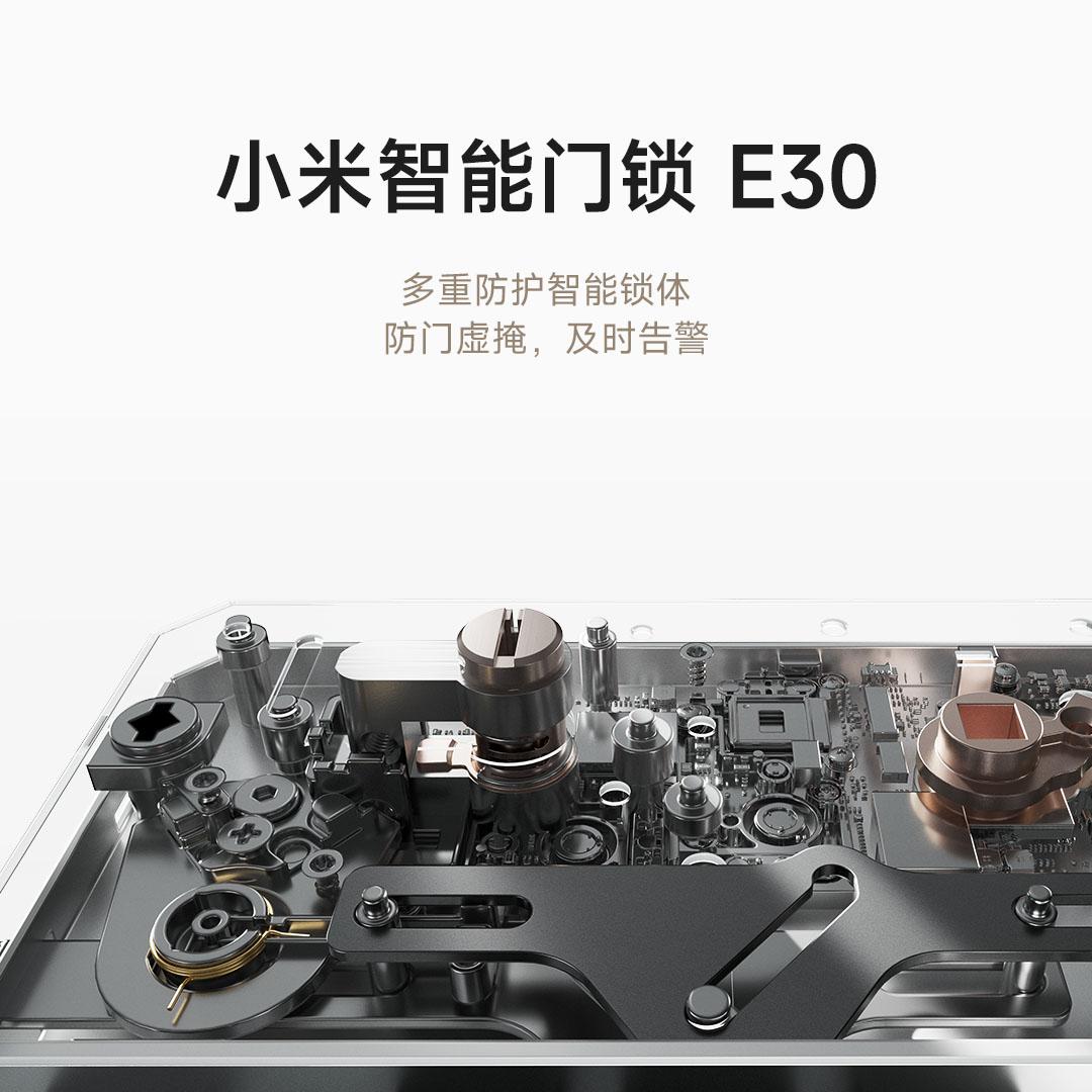 Xiaomi Smart Door Lock E30 launched with a six-layer security system ...
