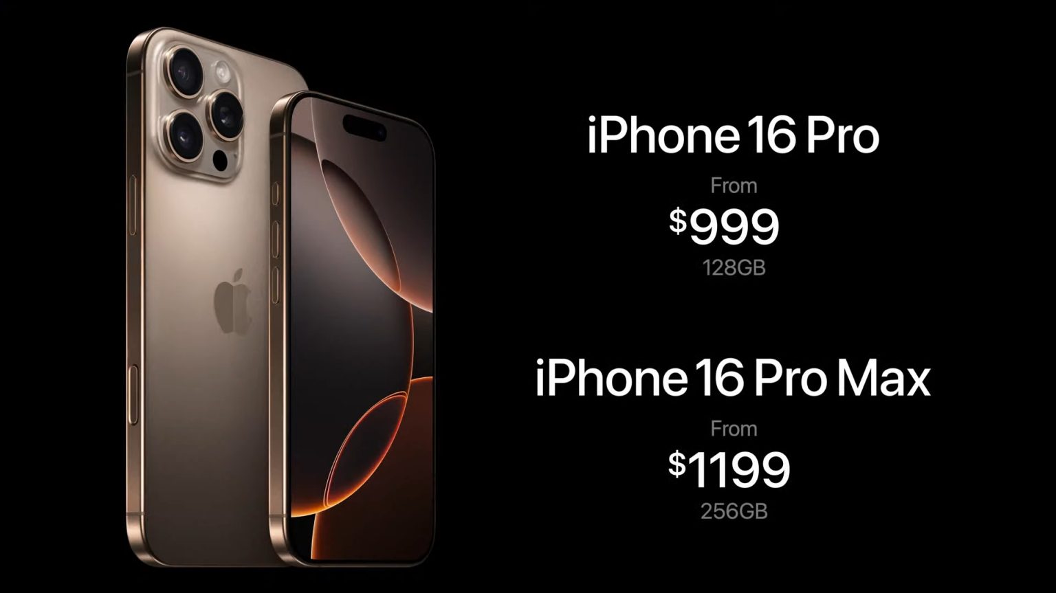 iPhone 16 Pro, Pro Max launched with super thin bezels, A18 Pro chipset ...