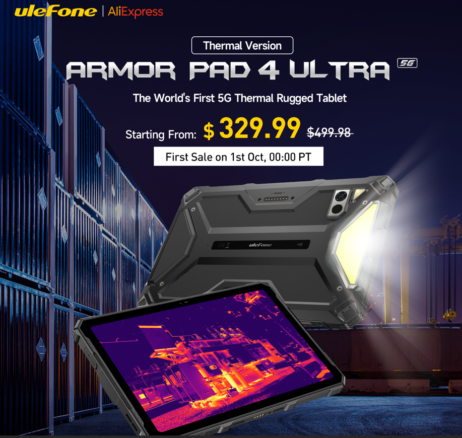 Ulefone Unveils Armor Pad 4 Ultra Series: The World’s First 5G Rugged ...