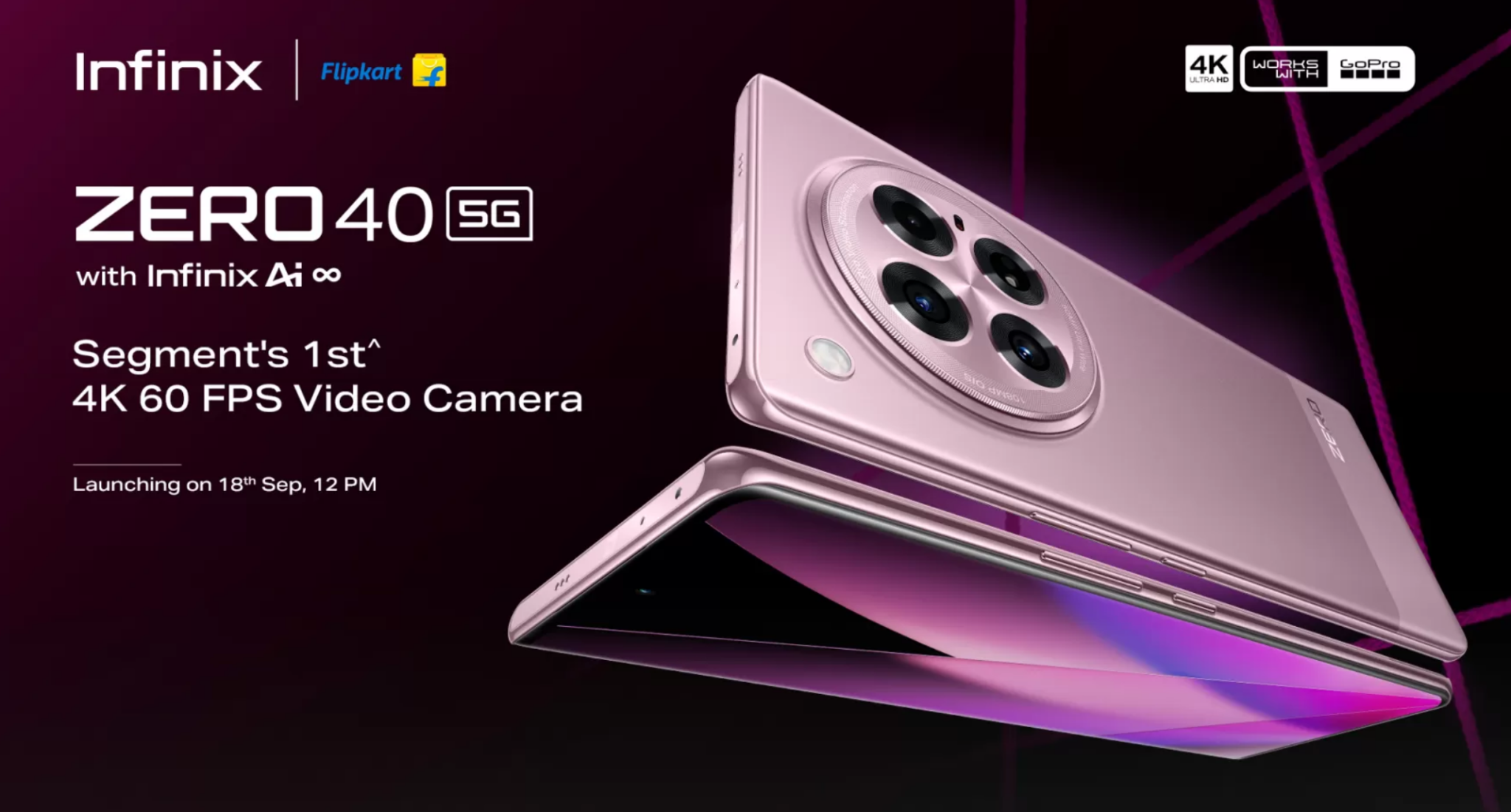 Infinix Zero 40 5G India launch date, camera specs, Pro-vlogging ...