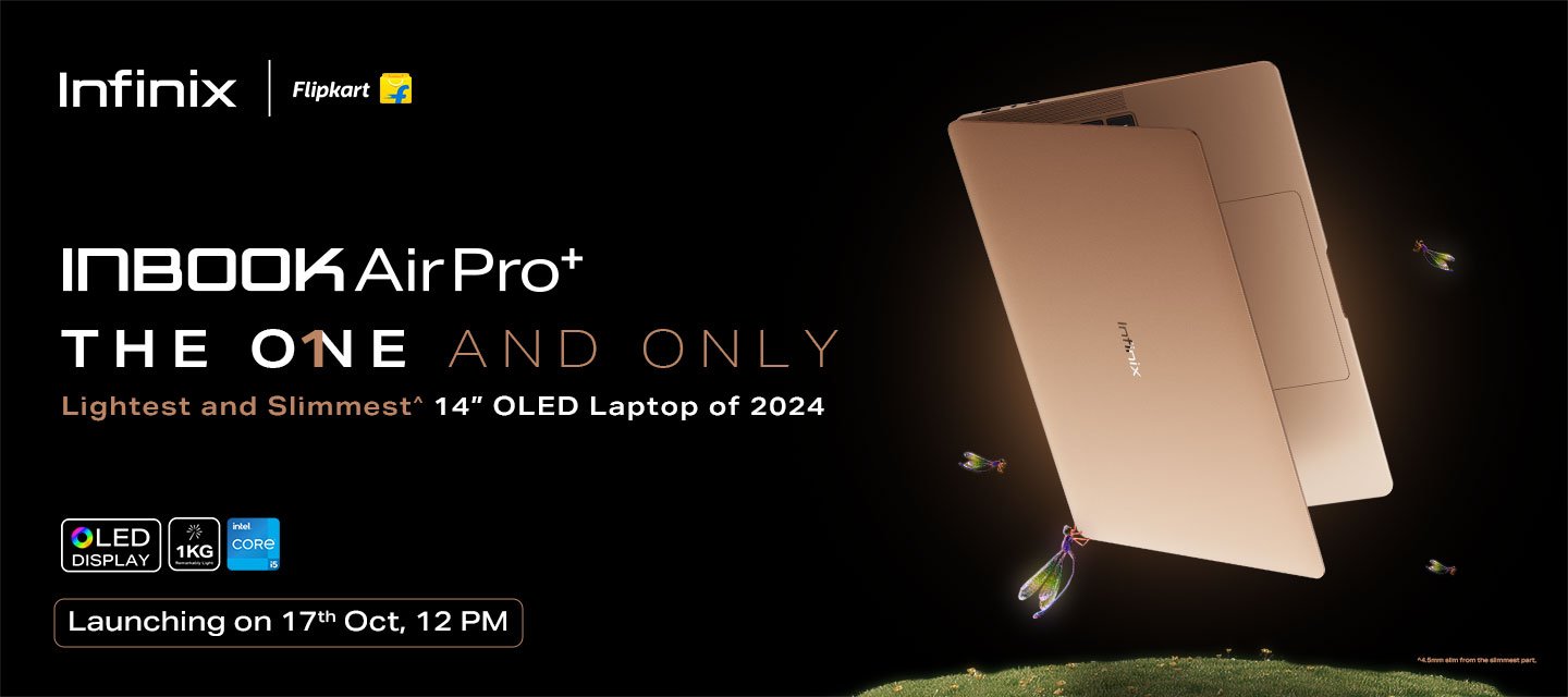 Infinix Inbook Air Pro+ laptop launching October 17 in India; Check out ...