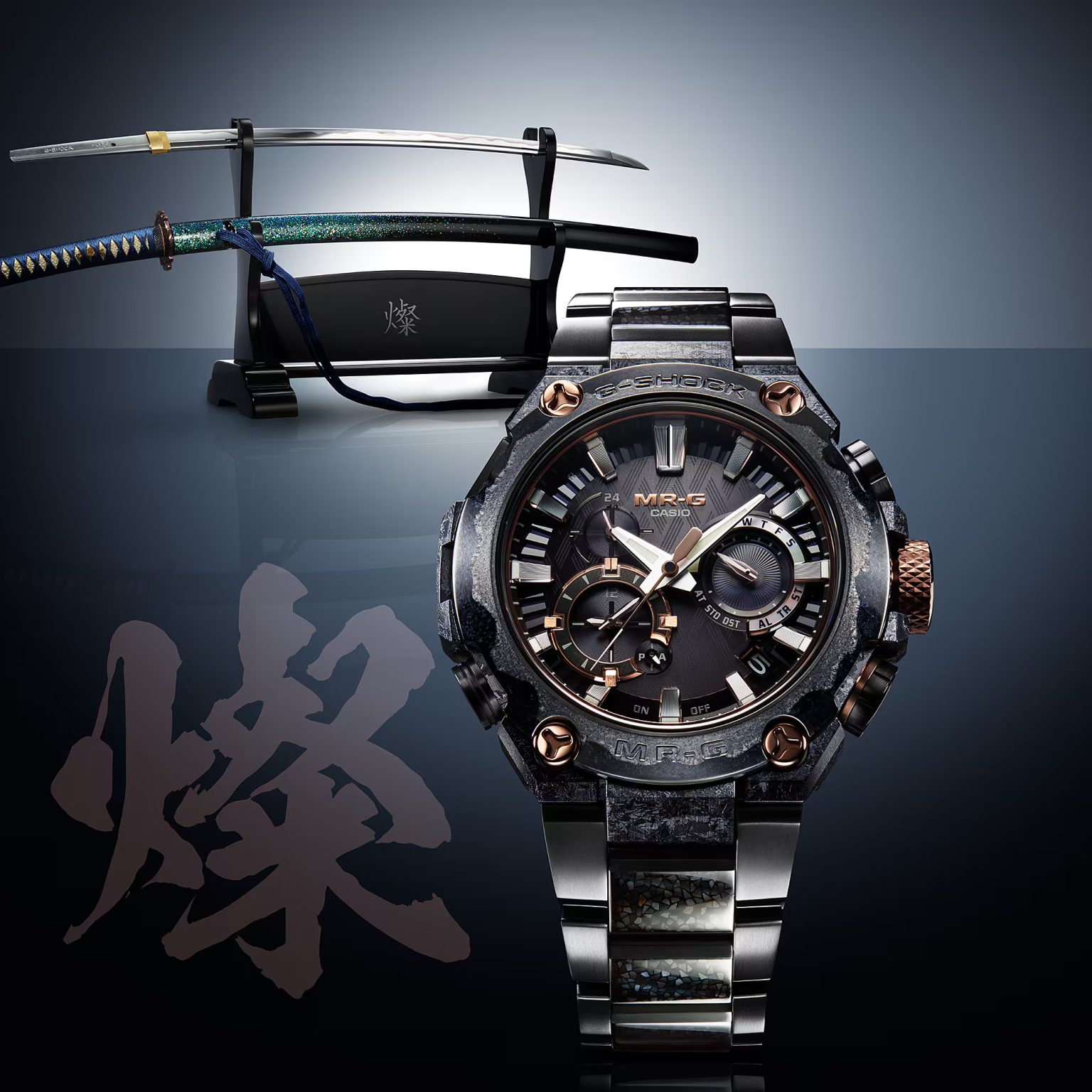 Katana-Inspired G-Shock MR-G Watch Now on Pre-Order in the US, Only 110 ...
