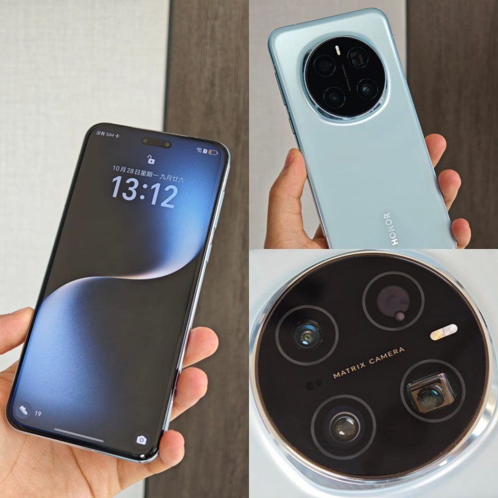 Honor Magic 7 Pro close-up image reveals detailed design elements ahead ...