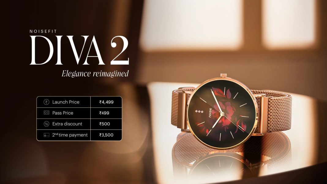 Noise launches NoiseFit Diva 2 with 1.43-inch AMOLED display, advanced ...